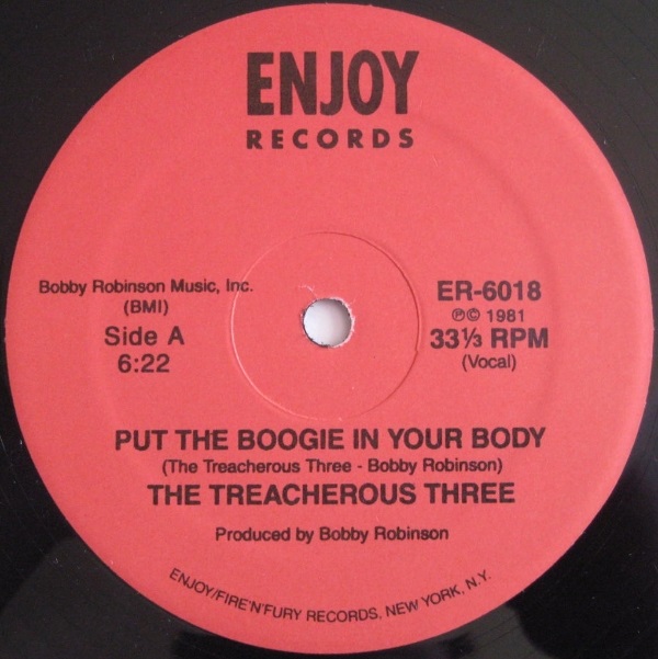 Put the Boogie in Your Body by The Treacherous Three (Single, Disco Rap ...