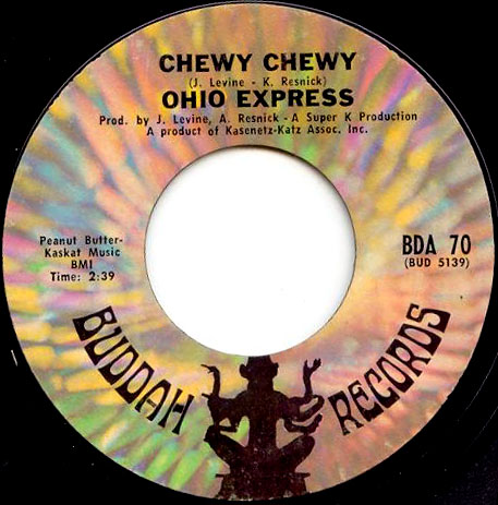Chewy Chewy / Firebird by Ohio Express (Single; Buddah; BDA 70 ...