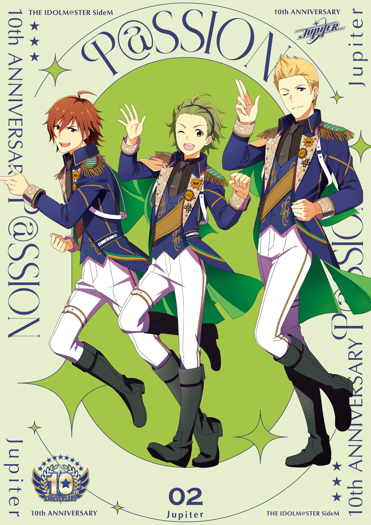 THE IDOLM@STER SideM 10th ANNIVERSARY P@SSION 02 Jupiter by Jupiter ...