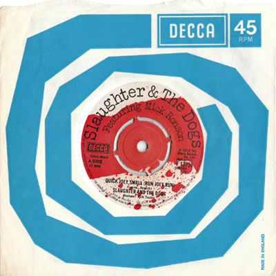 Quick Joey Small / Come on Back by Slaughter and the Dogs (Single, Punk ...