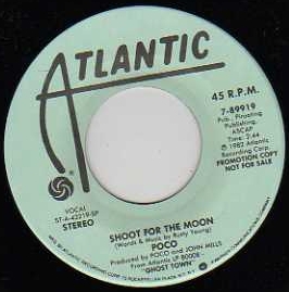 Shoot for the Moon by Poco (Single; Atlantic; 7-89919): Reviews ...