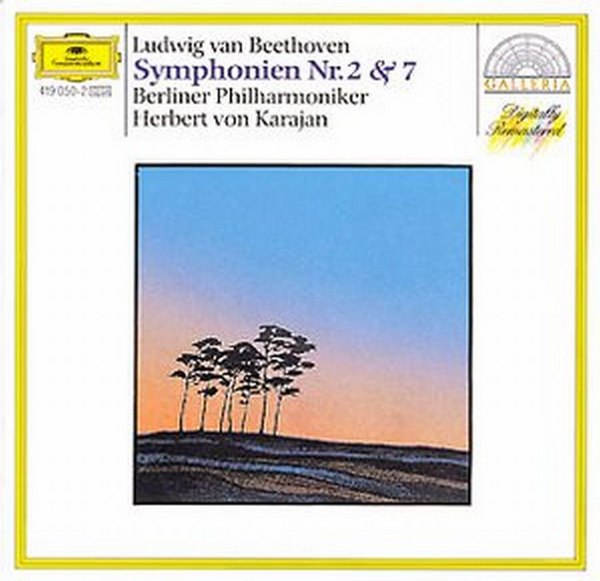 Symphonien Nr. 2 & 7 by Berliner Philharmoniker / Herbert von Karajan (Compilation; Deutsche ...