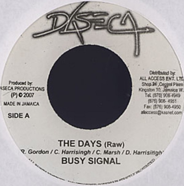 The Days by Busy Signal (Single, Dancehall): Reviews, Ratings, Credits ...