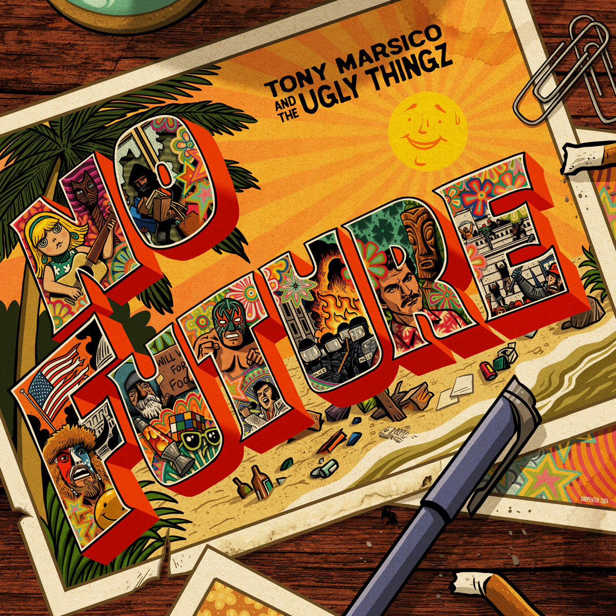 No Future by Tony Marsico and The Ugly Thingz (Album, Jangle Pop): Reviews, Ratings, Credits ...