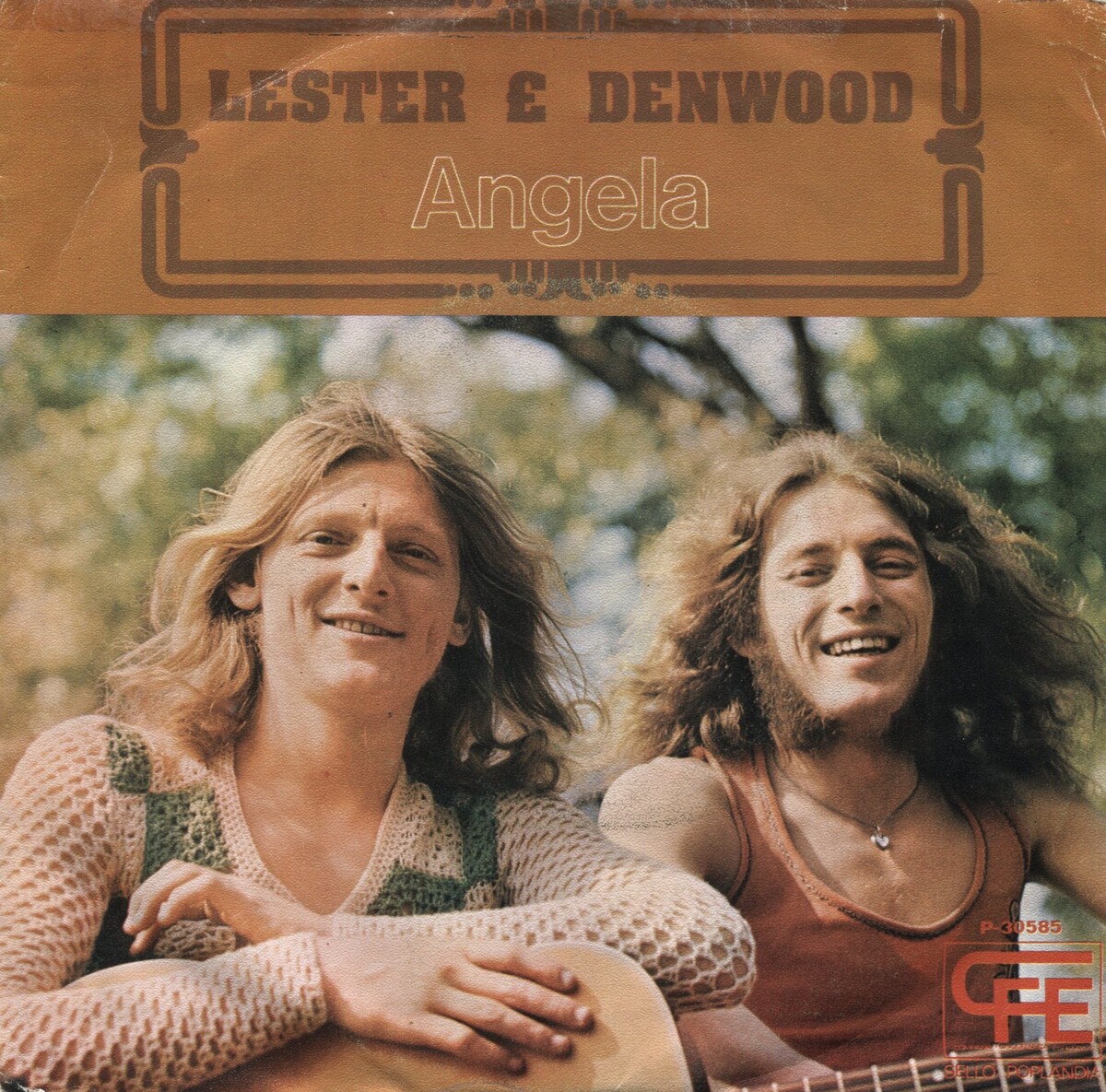 Angela / If You Love Me by Lester & Denwood (Single; CFE; P-30585 ...