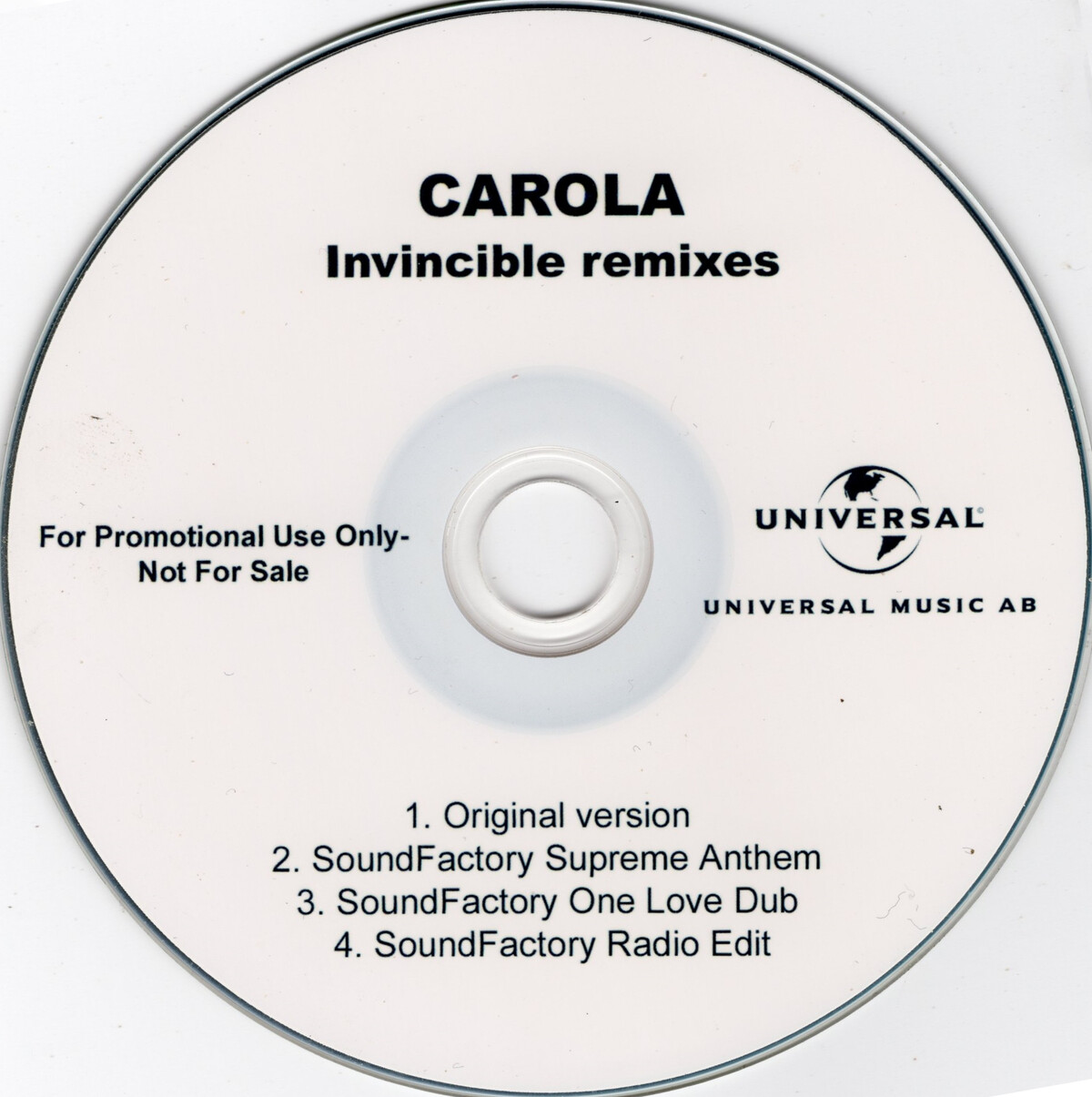 Invincible Remixes by Carola (Single; Universal; n/a): Reviews, Ratings ...