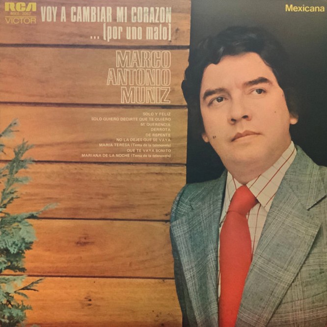 Voy a cambiar mi corazón... por uno malo by Marco Antonio Muñiz (Album ...