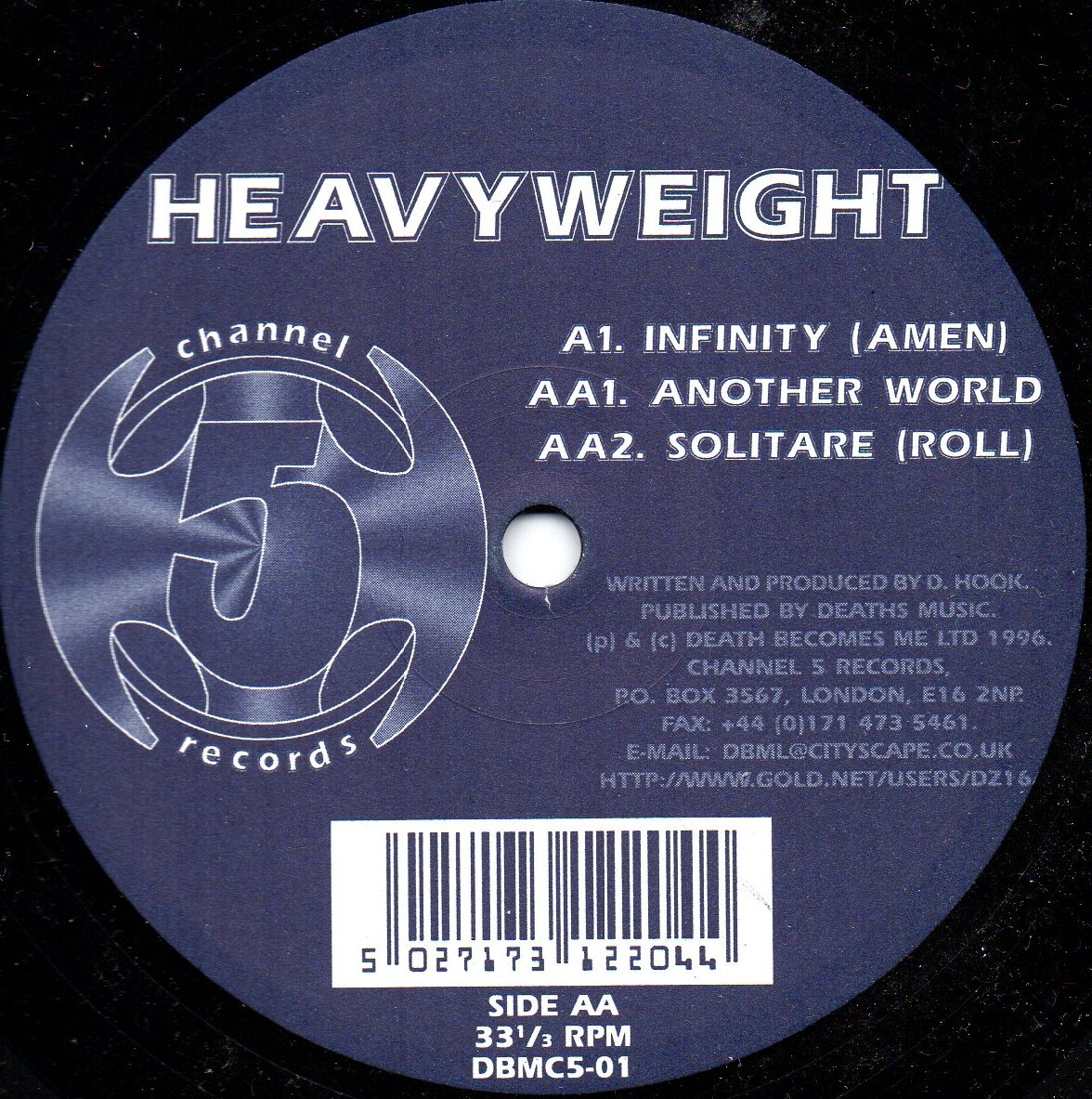 Infinity (Amen) / Another World / Solitare (Roll) by Heavyweight ...