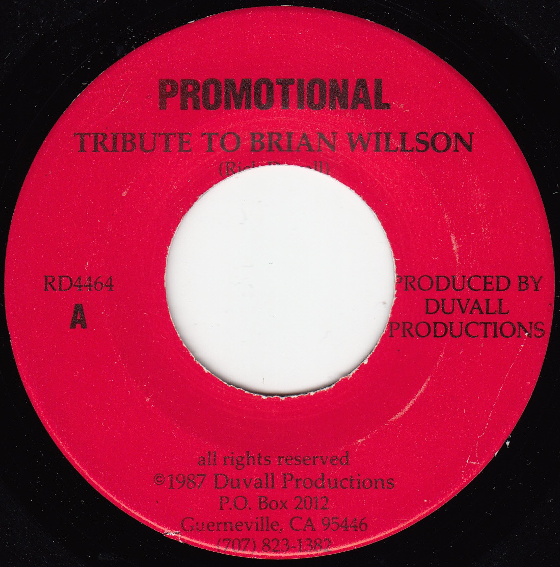 Tribute to Brian Willson / No More by Rick Duvall (Single, Pop ...