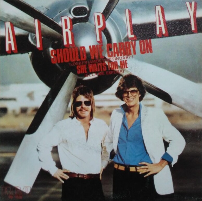 Should We Carry On / She Waits for Me by Airplay (Single, Soft Rock ...
