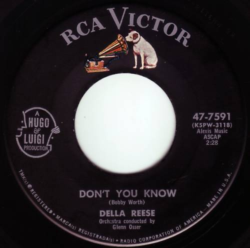 Best Della Reese songs of all time - Rate Your Music