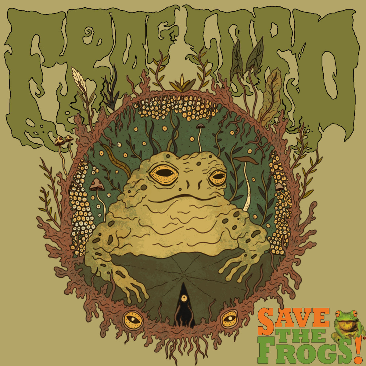 Save the Frogs by Froglord (EP, Sludge Metal): Reviews, Ratings ...