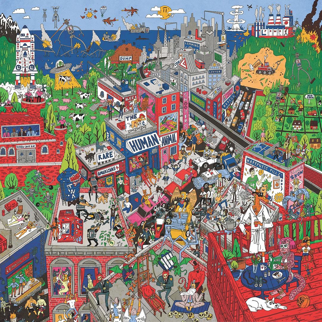 The Human Animal by Rare Americans (Album, Indie Rock): Reviews ...