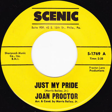 Just My Pride / Lazy River by Joan Proctor (Single, Rhythm & Blues ...