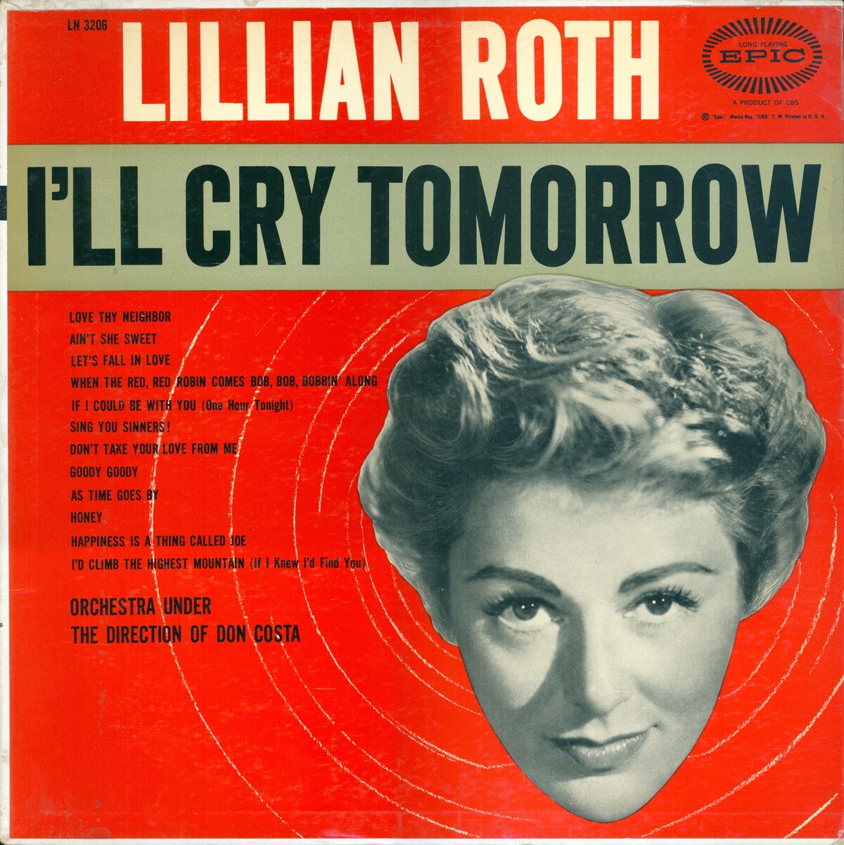 I'll Cry Tomorrow by Lillian Roth (Album, Vocal Jazz): Reviews, Ratings ...