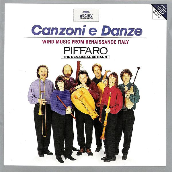 Canzoni e Danze (Wind Music from Renaissance Italy) by Piffaro (The ...