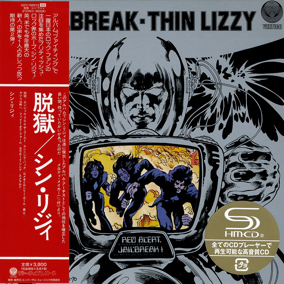 Jailbreak by Thin Lizzy (Album; Vertigo; UICY-75031/2): Reviews ...