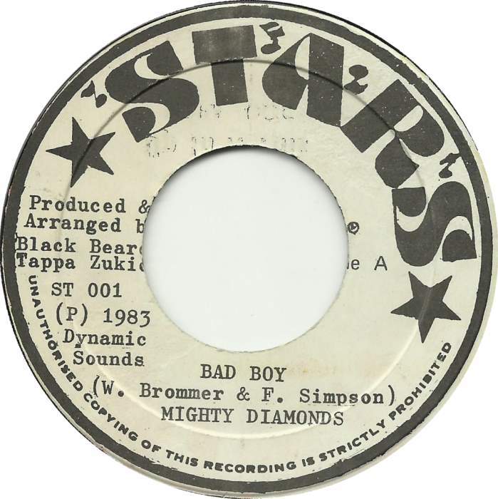 Bad Boy / Rude Boy by Mighty Diamonds / The Ring Craft Possey (Single ...