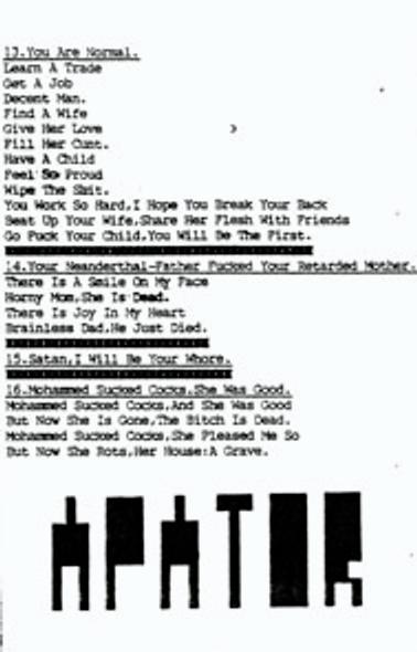 Fifteen Unholy Centimetres by Apator (Album): Reviews, Ratings, Credits ...