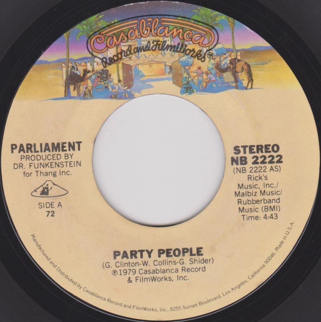 Party People by Parliament (Single, P-Funk): Reviews, Ratings, Credits ...