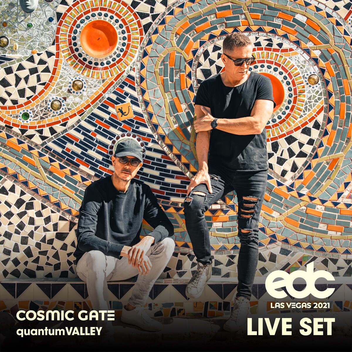 Cosmic Gate at EDC Las Vegas 2021: Quantum Valley Stage by Cosmic Gate (DJ Mix, Trance): Reviews ...