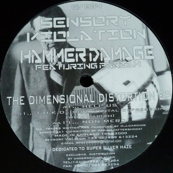The Dimensional Distortion by Hammer Damage (EP; SV 004): Reviews ...