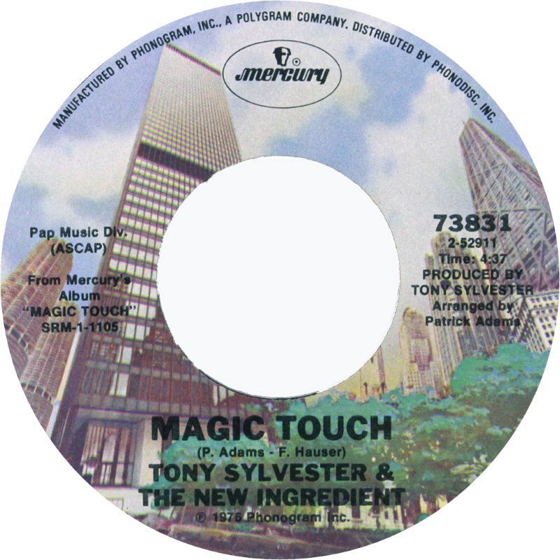 Magic Touch / Very White by Tony Silvester (Single, Disco): Reviews ...