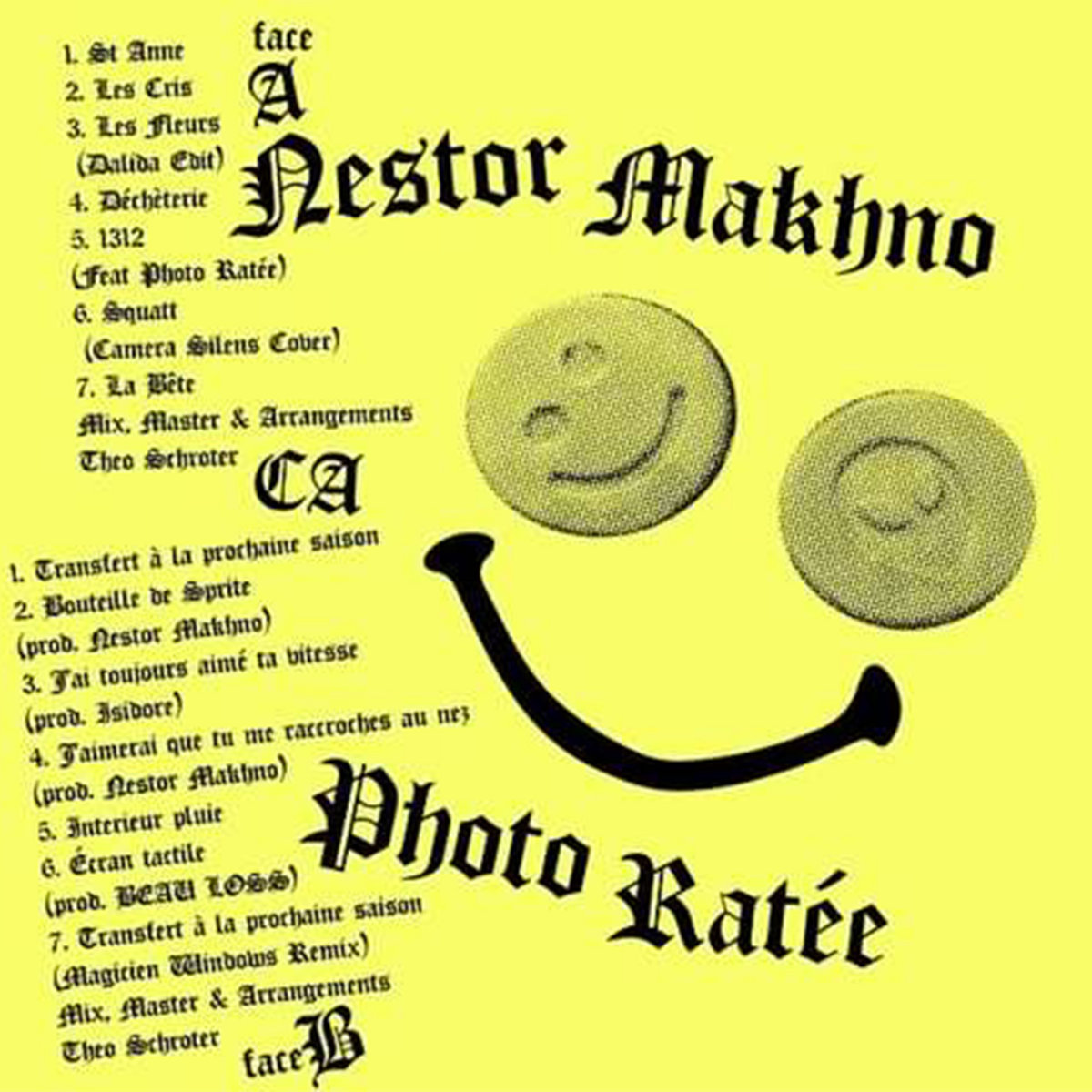Photo Ratée Split Nestor Makhno by Photo Ratée / Nestor Makhno (Album ...