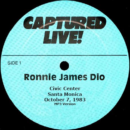Captured Live! 1983 by Dio (Bootleg; n/a): Reviews, Ratings, Credits ...