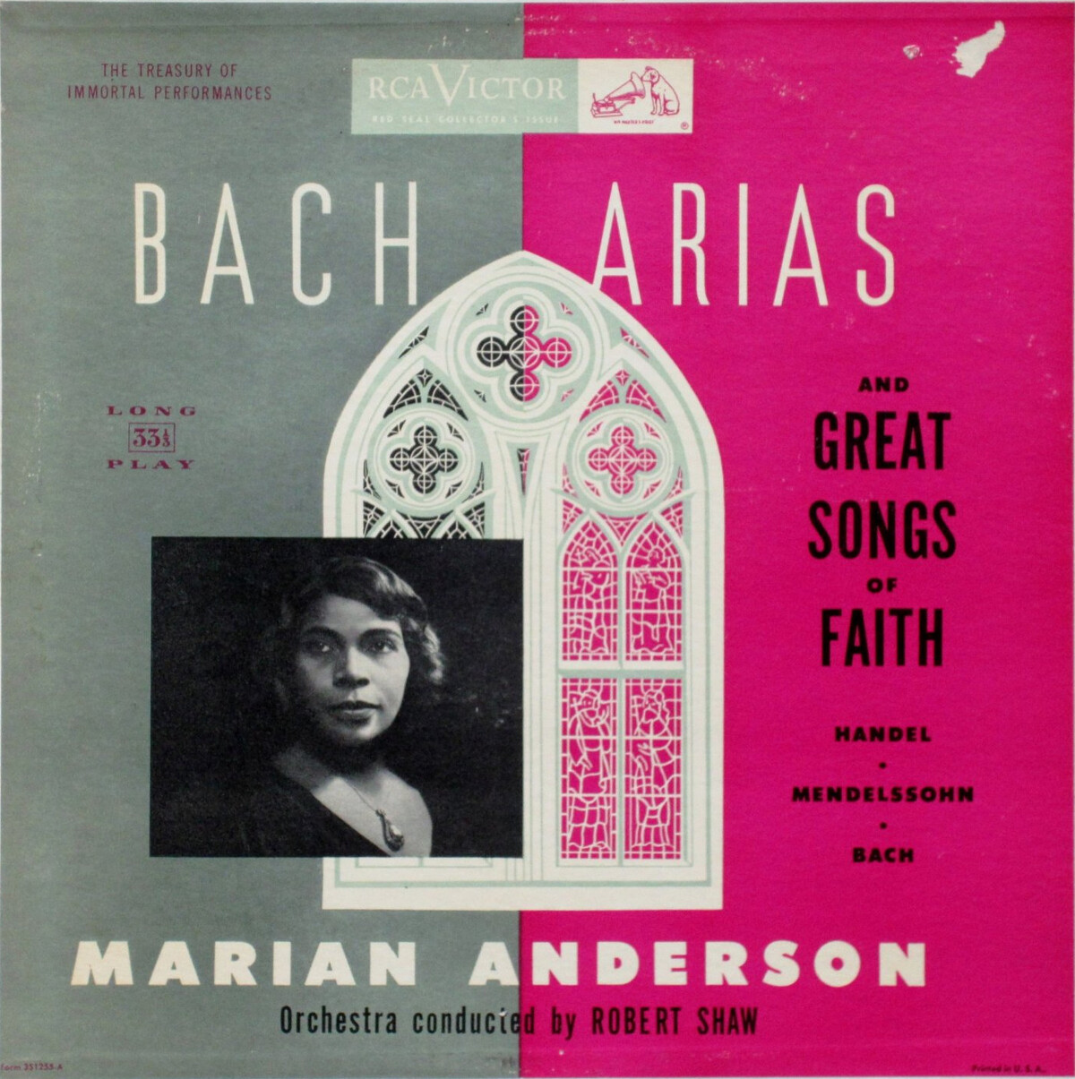 Bach Arias by RCA Victor Chamber Orchestra / Robert Shaw / Marian ...
