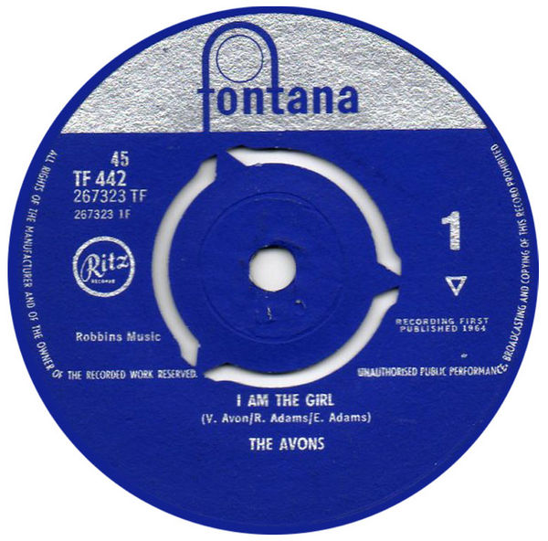 I Am the Girl / Once Upon a Summer's Day by The Avons (Single): Reviews ...