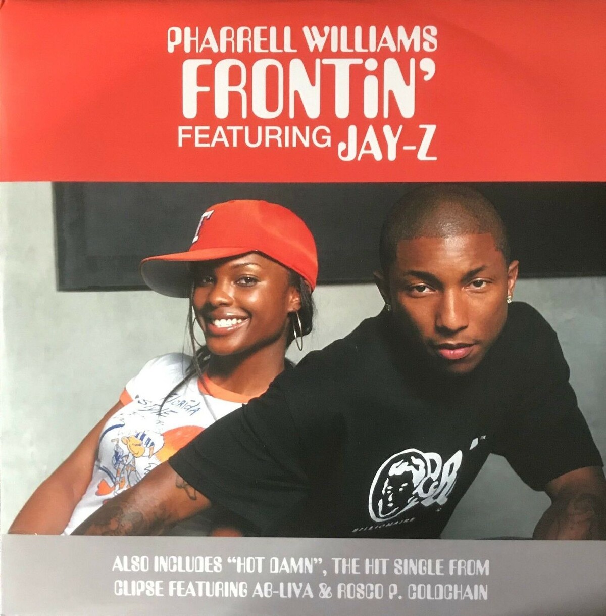 Frontin' / Hot Damn by Pharrell Williams / Clipse (Single, Hip Hop ...