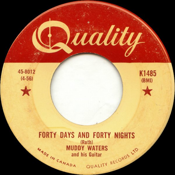 Forty Days and Forty Nights / All Aboard by Muddy Waters and His Guitar ...