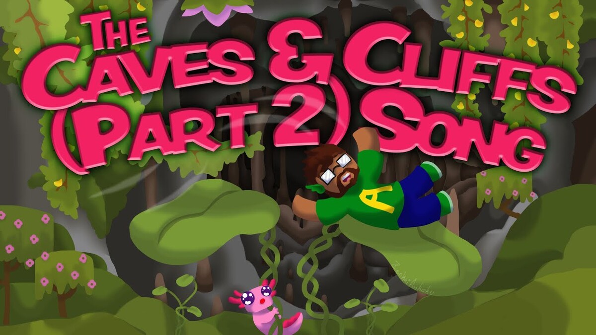 The Caves & Cliffs: Part 2 Update Song! by YourMCAdmin (Music video ...