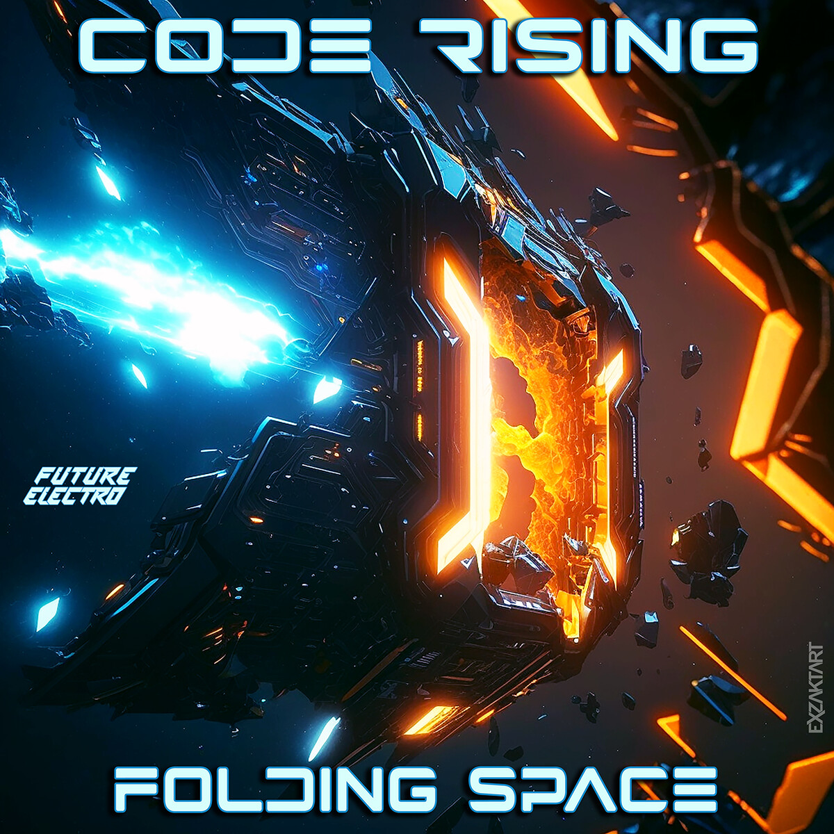 Folding Space by Code Rising (Single, Electro): Reviews, Ratings, Credits, Song list - Rate Your ...