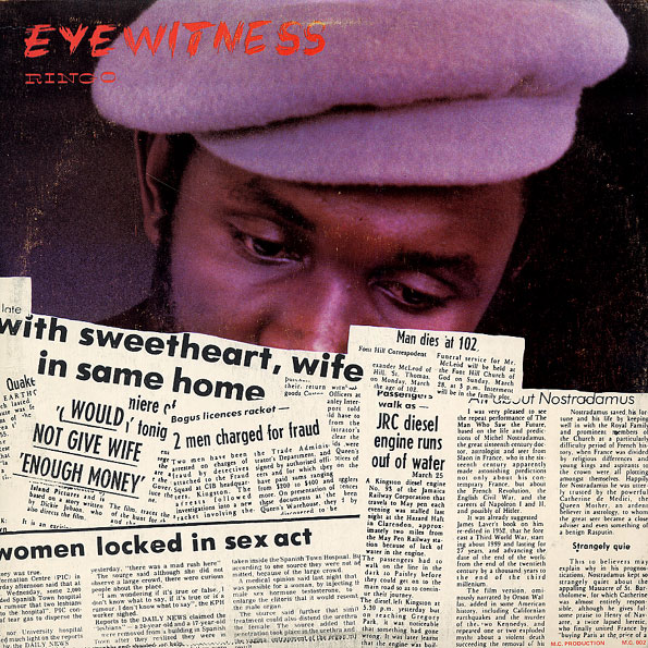 Eyewitness by Johnny Ringo (Album, Deejay): Reviews, Ratings, Credits, Song list - Rate Your Music