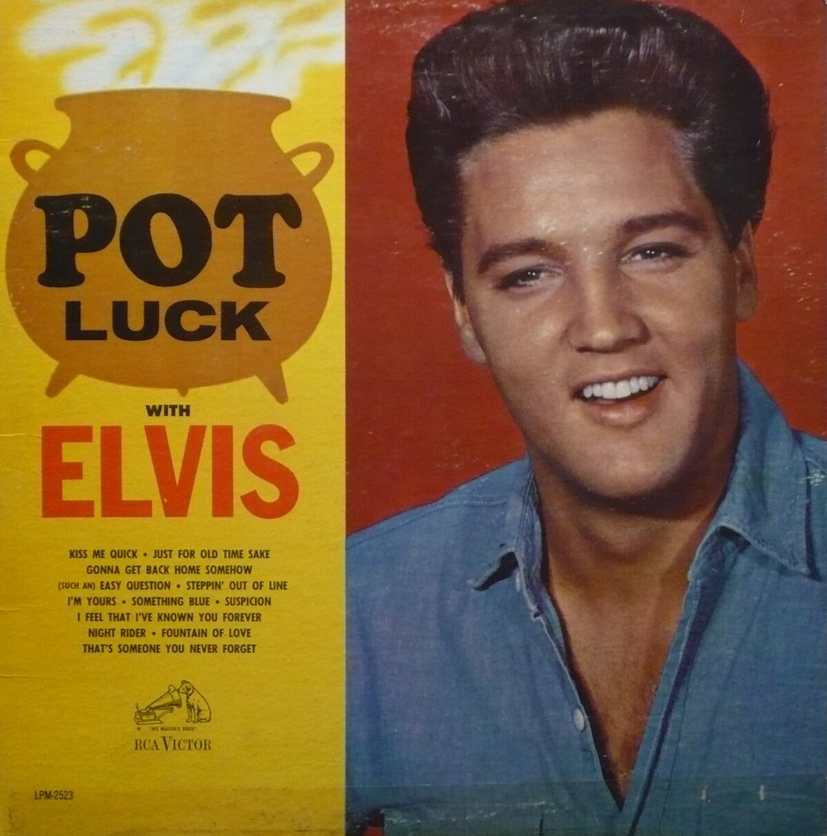 Pot Luck by Elvis Presley (Album; RCA Victor; LPM-2523): Reviews ...
