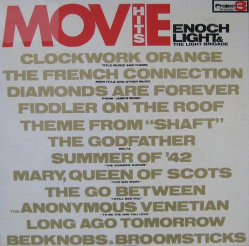 Movie Hits by Enoch Light and the Light Brigade (Album; Project 3; PR ...
