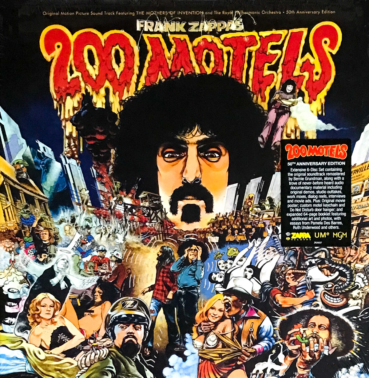 200 Motels by Frank Zappa (Album; Zappa; ZR 20037): Reviews, Ratings ...