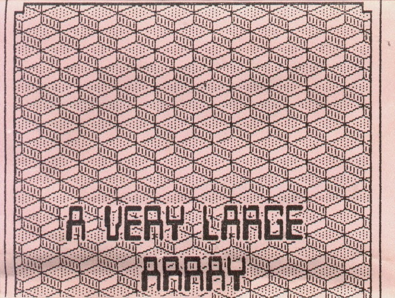 A Very Large Array by Various Artists (Compilation, Experimental ...