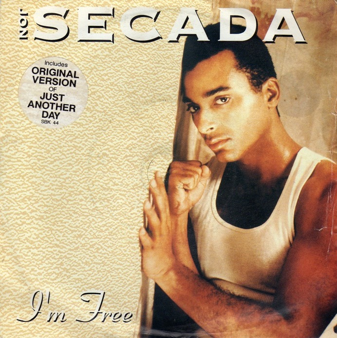 I'm Free / Just Another Day by Jon Secada (Single; SBK; SBK 44 ...
