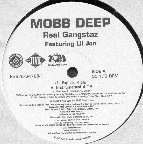 Real Gangstaz by Mobb Deep (Single, Hip Hop): Reviews, Ratings, Credits, Song list - Rate Your Music