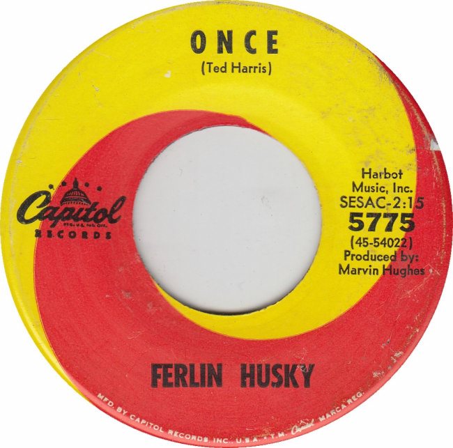Once / Why Do I Put Up With You by Ferlin Husky (Single, Country ...