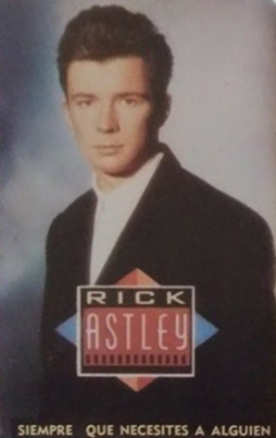 Siempre Que Necesites A Alguien By Rick Astley Album Rca Tms 90082