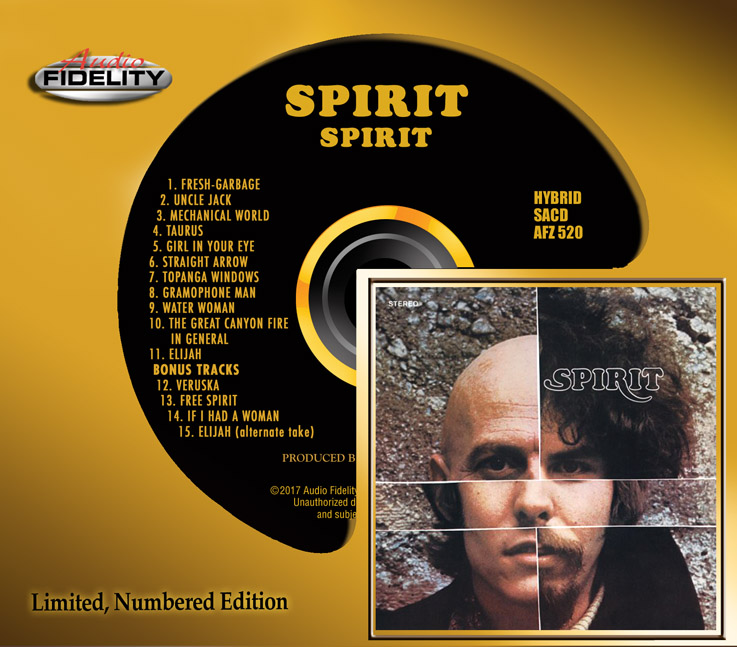 Spirit by Spirit (Album; Audio Fidelity; AFZ 520): Reviews, Ratings ...