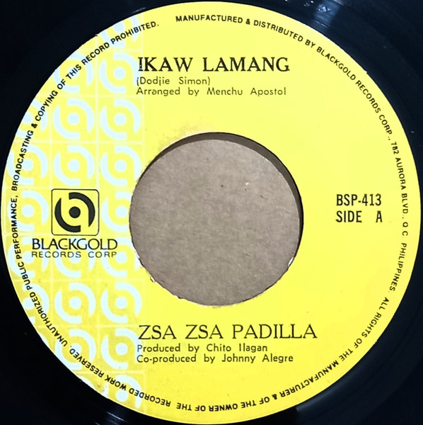 Ikaw Lamang / (Minus One) by Zsa Zsa Padilla (Single): Reviews, Ratings ...