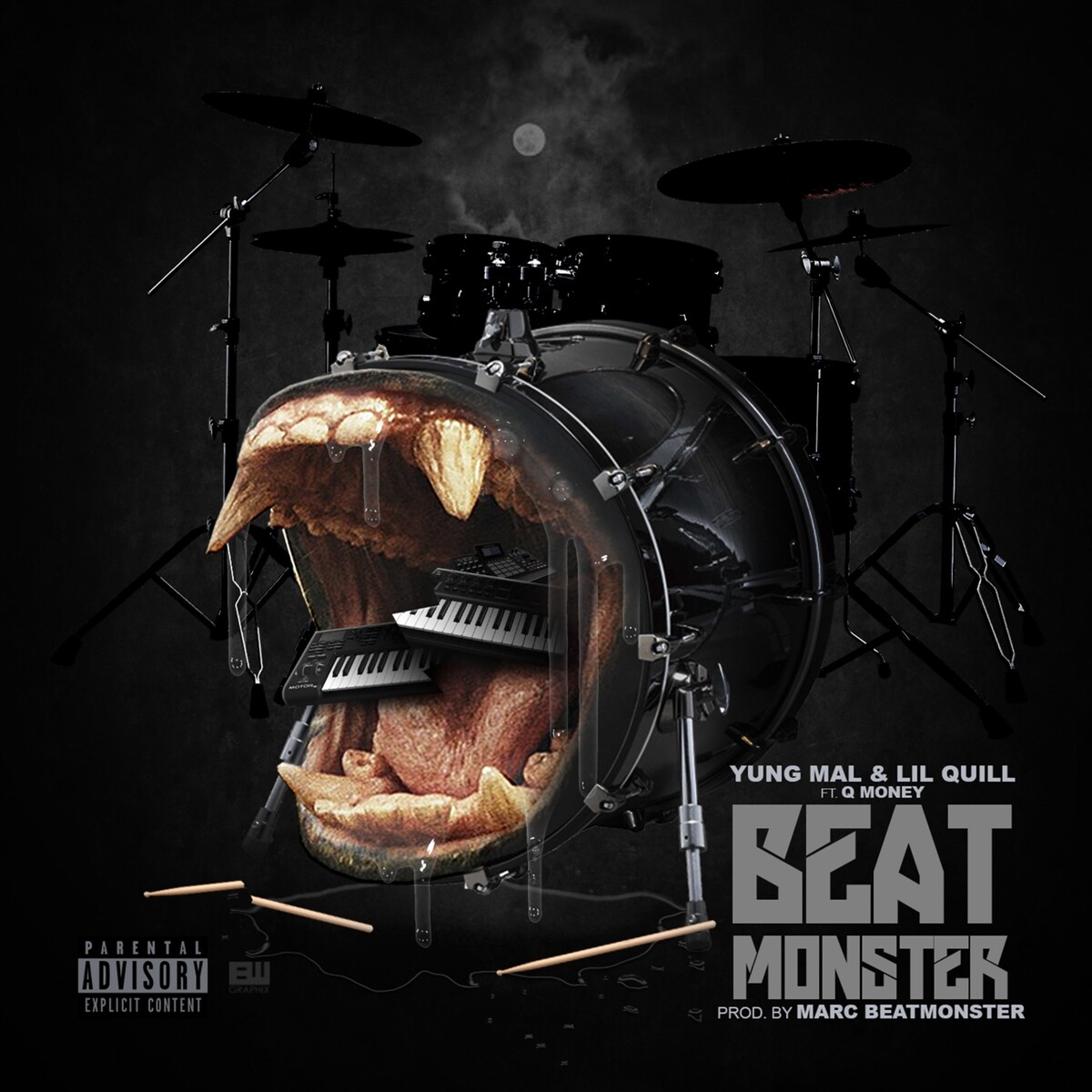 Beat Monster by Mal & Quill (Single): Reviews, Ratings, Credits, Song ...