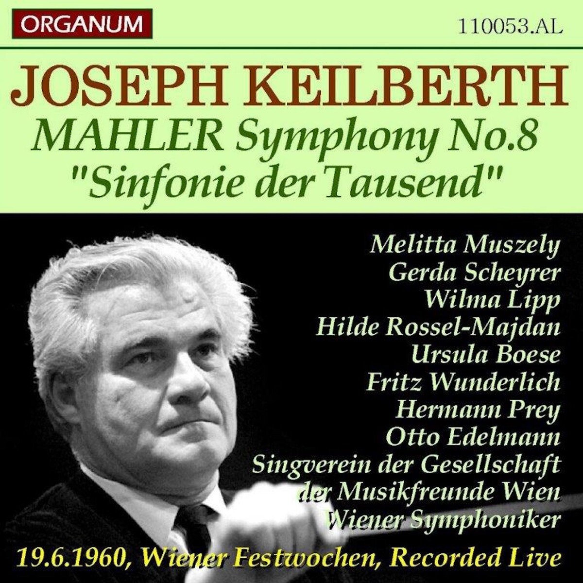 Symphony No. 8 "Sinfonie der Tausend" by Wiener Symphoniker / Wiener Singverein / Wiener ...