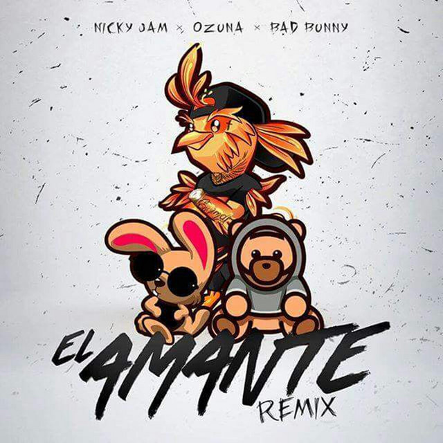 El Amante (Remix) by Nicky Jam, Ozuna & Bad Bunny (Single): Reviews ...