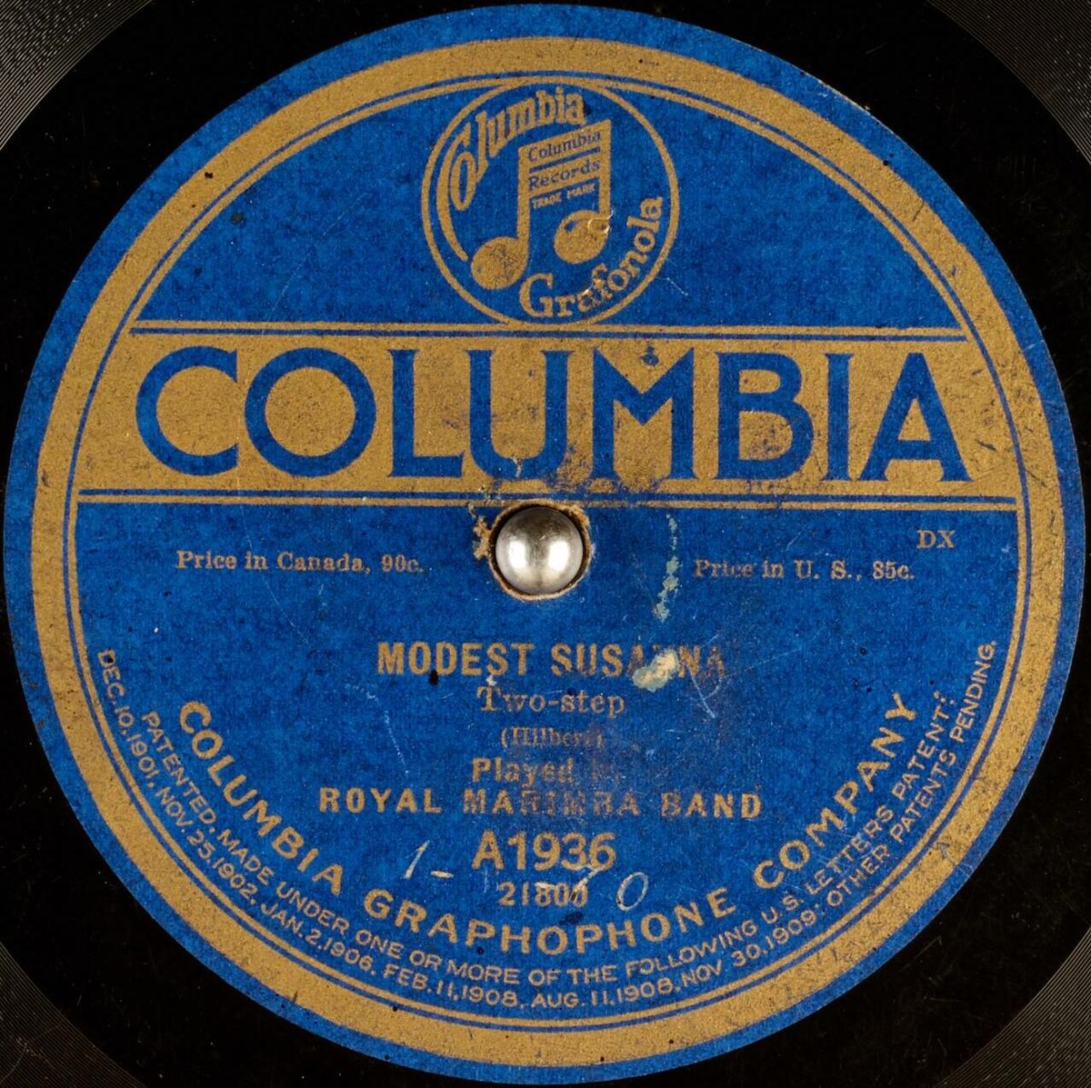 Modest Susan / The Flag of Guatemala by Royal Marimba Band (Single ...